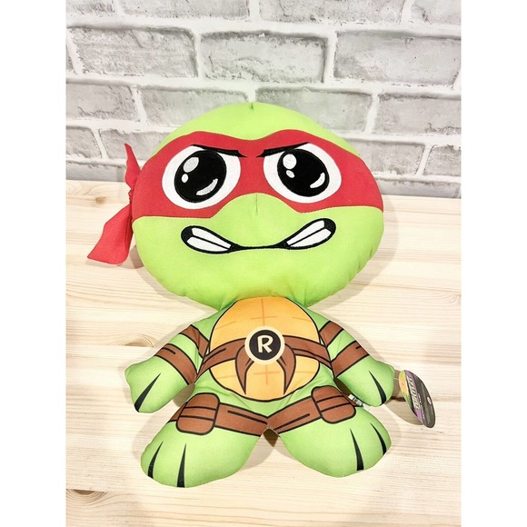 Nanco | Toys | Teenage Mutant Ninja Turtles Raphael Turtle 2 Plush ...